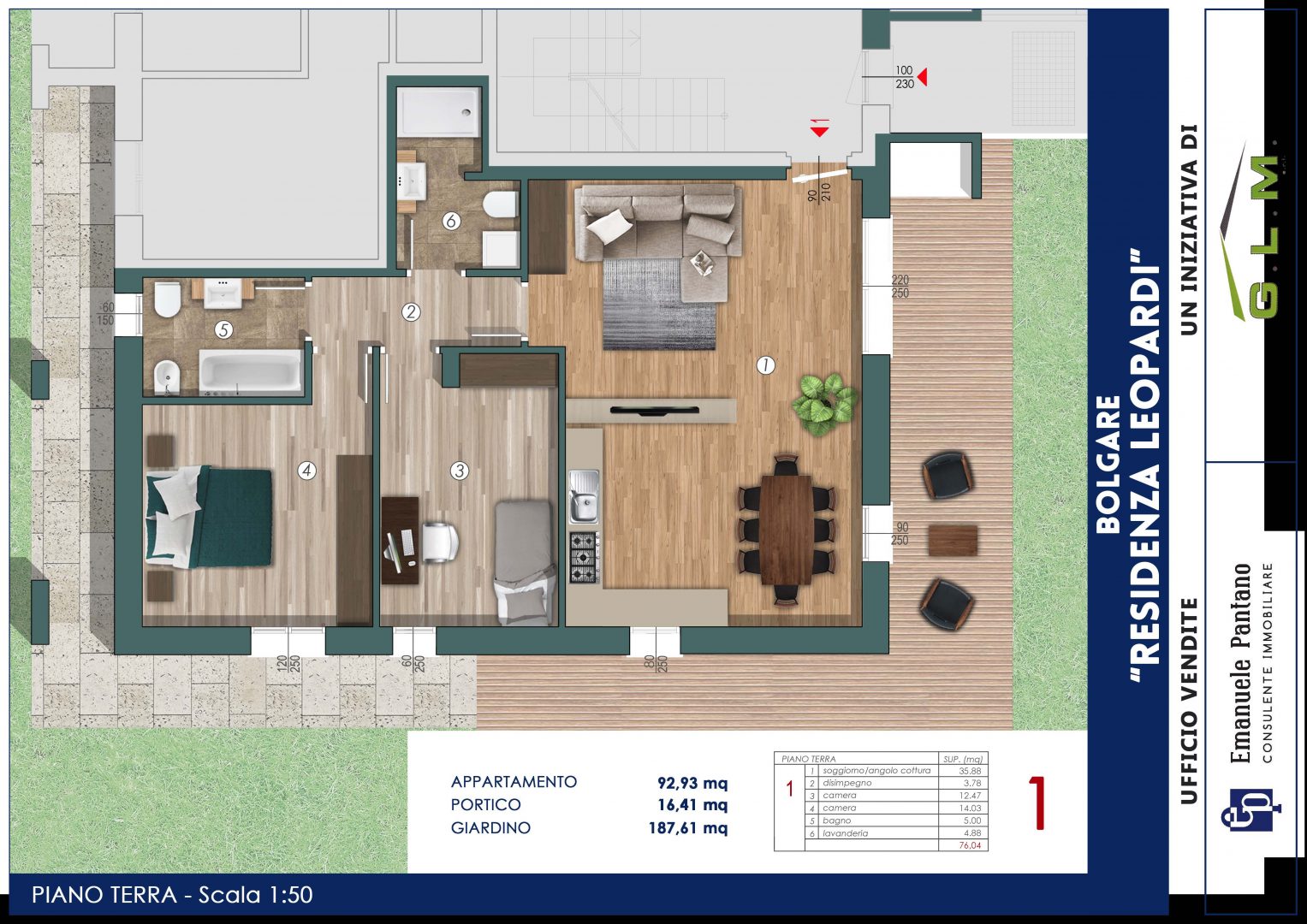 03 – Pianta Appartamento 01 bis (1) « Emanuele Pantano | Consulente ...